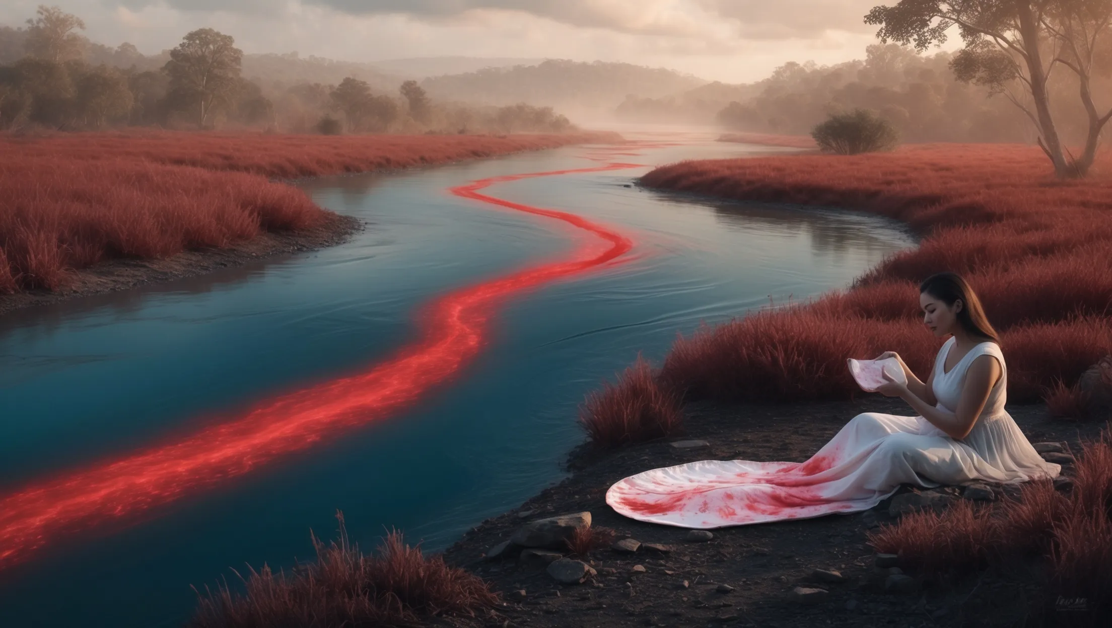 El Río Rímac Rojo: Una Metáfora de la Menstruación - Hemeranix.pe